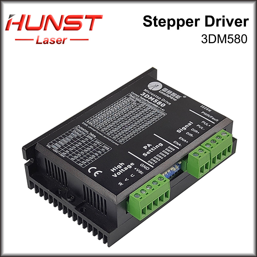 HUNST 3DM580 Stepper Motor Driver 3 Phase Leadshine Servo Driver 40 VD – hunstlaser