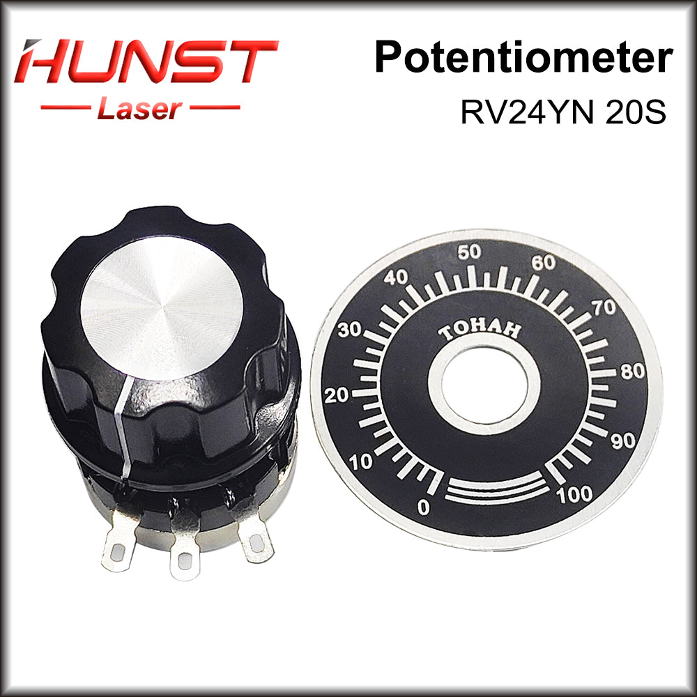 HUNST Inverter Single-turn Speed Potentiometer RV24YN 20S 2W 5K Ohm Fo ...