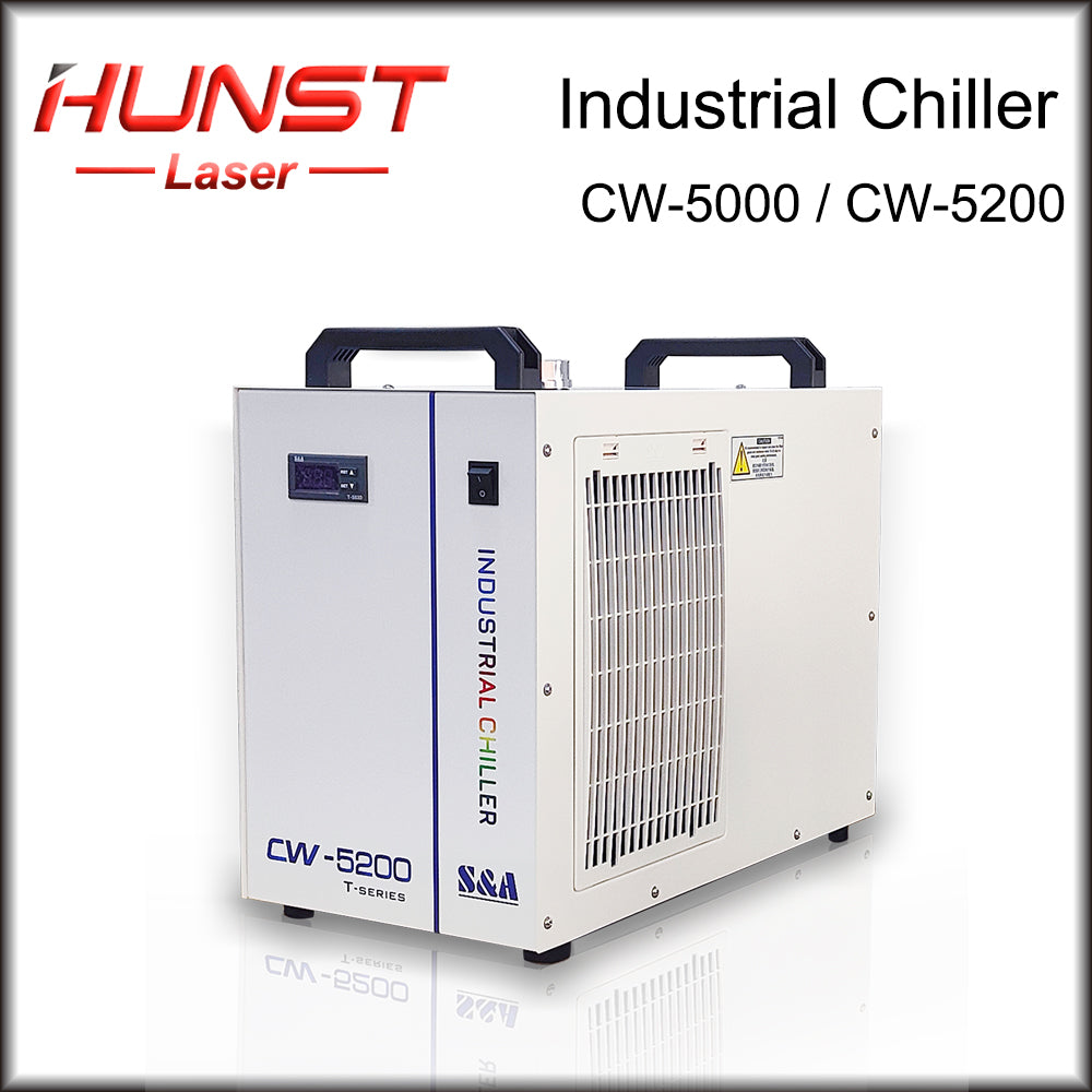 Hunst S&A CW5000 CW5200 CW5202 Industry Water Chiller for CO2 Laser En ...