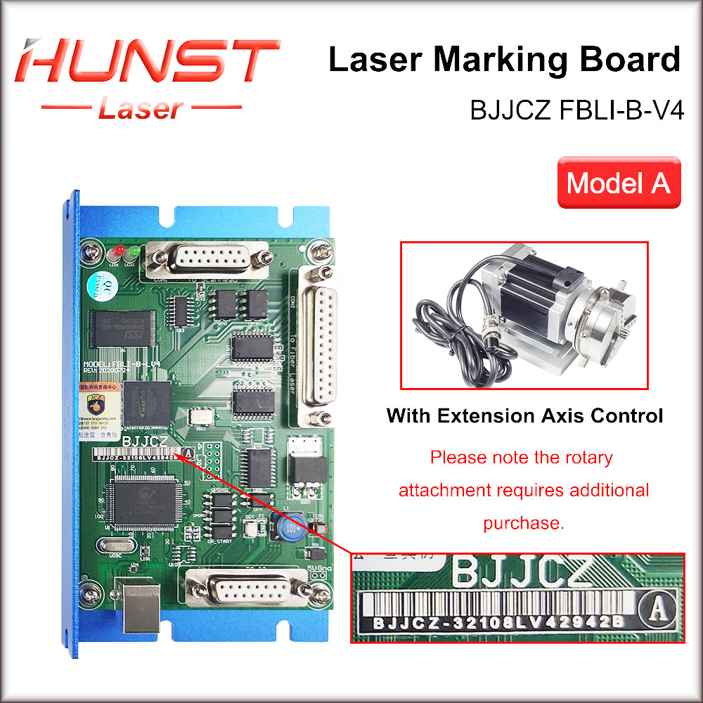 Hunst BJJCZ Laser Marking Machine Controller Original Card FBLI-LV4 Ez ...