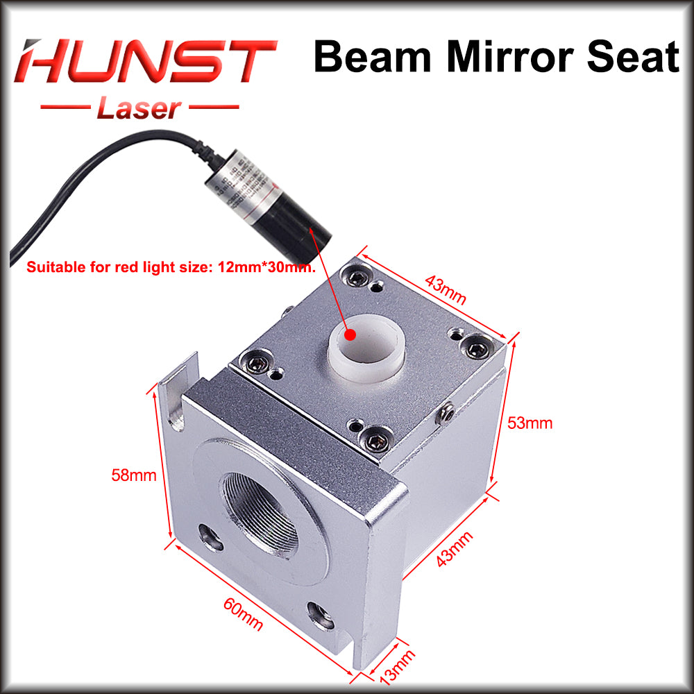HUNST CO2 Laser Beam Mirror Seat Is Equipped with Red Light Indicator ...