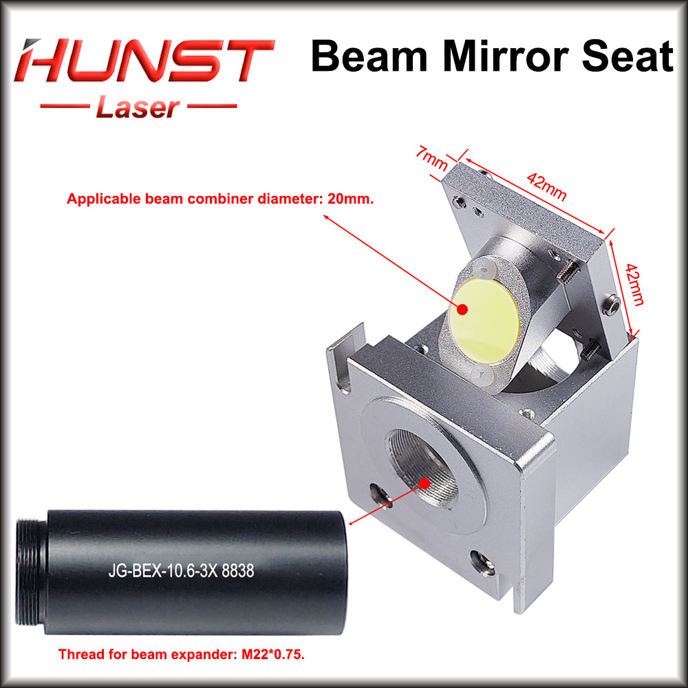 HUNST CO2 Laser Beam Mirror Seat Is Equipped with Red Light Indicator ...