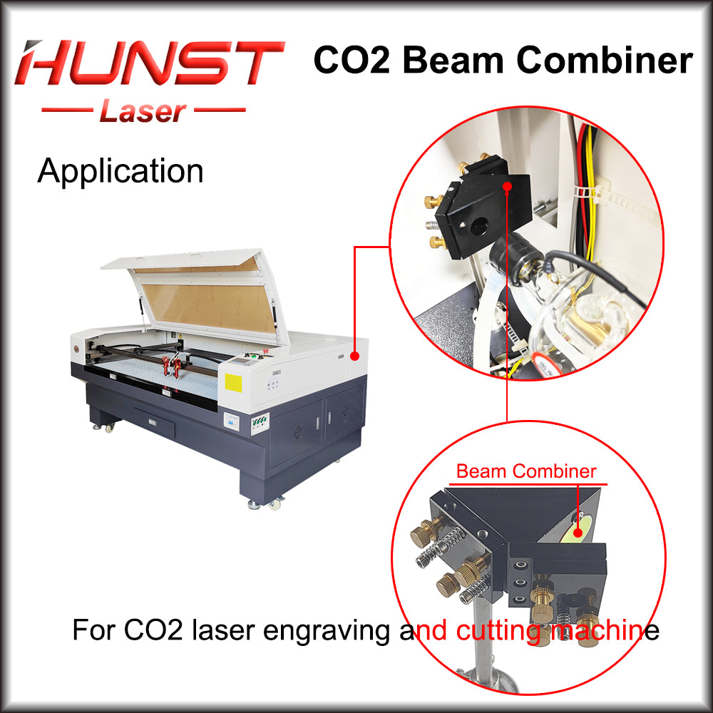 Hunst 10.6um Laser Beam Combiner Lens Diameter 20mm 25mm for CO2 Engra ...