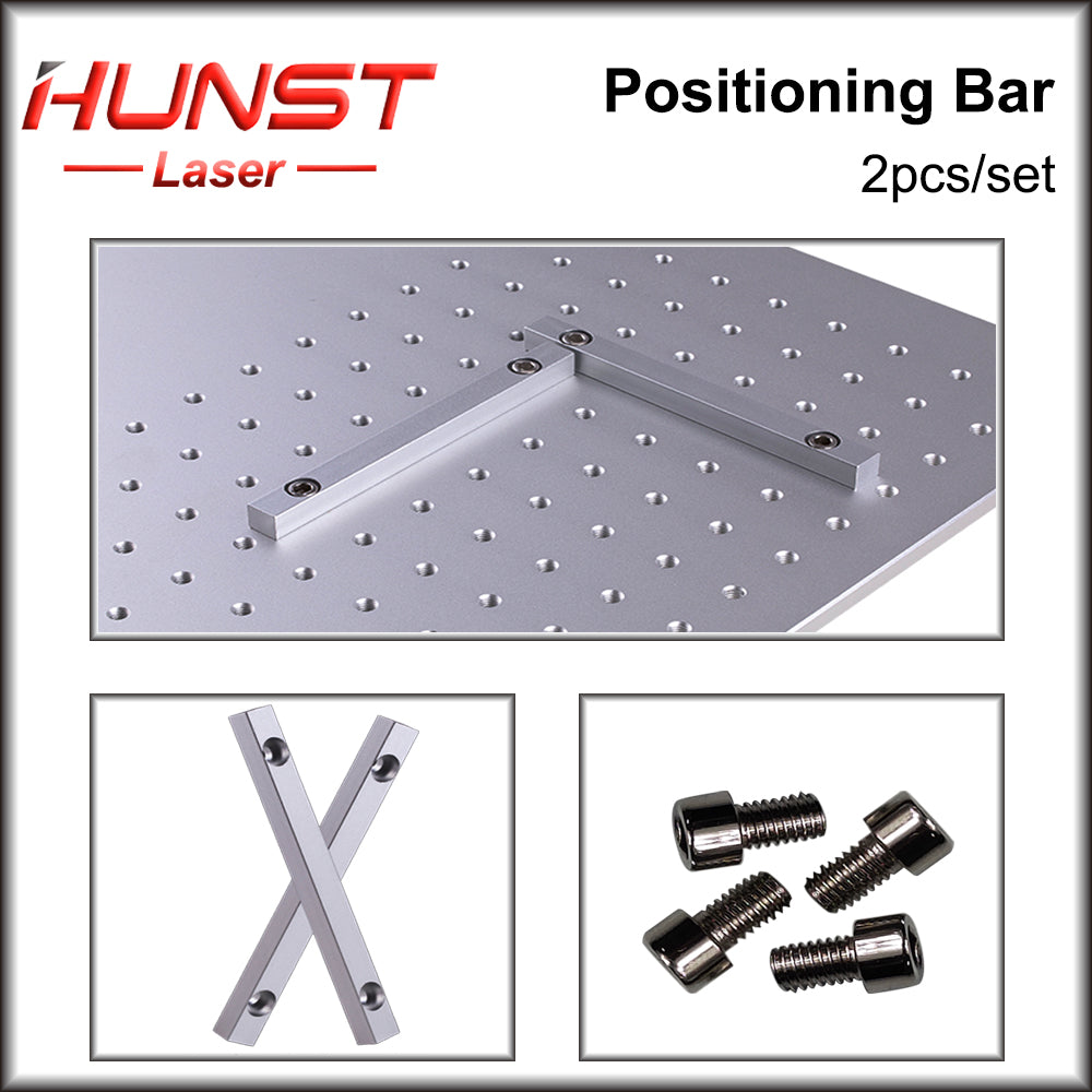 Hunst Worktable Positioning Bar 2pcs 125*12mm Dia.6mm + 4pcs Positioni ...
